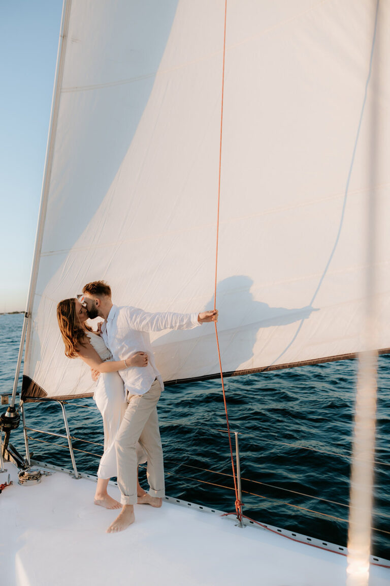 Sunset Sailing Photoshoot: The Ultimate Romantic Experience for Couples