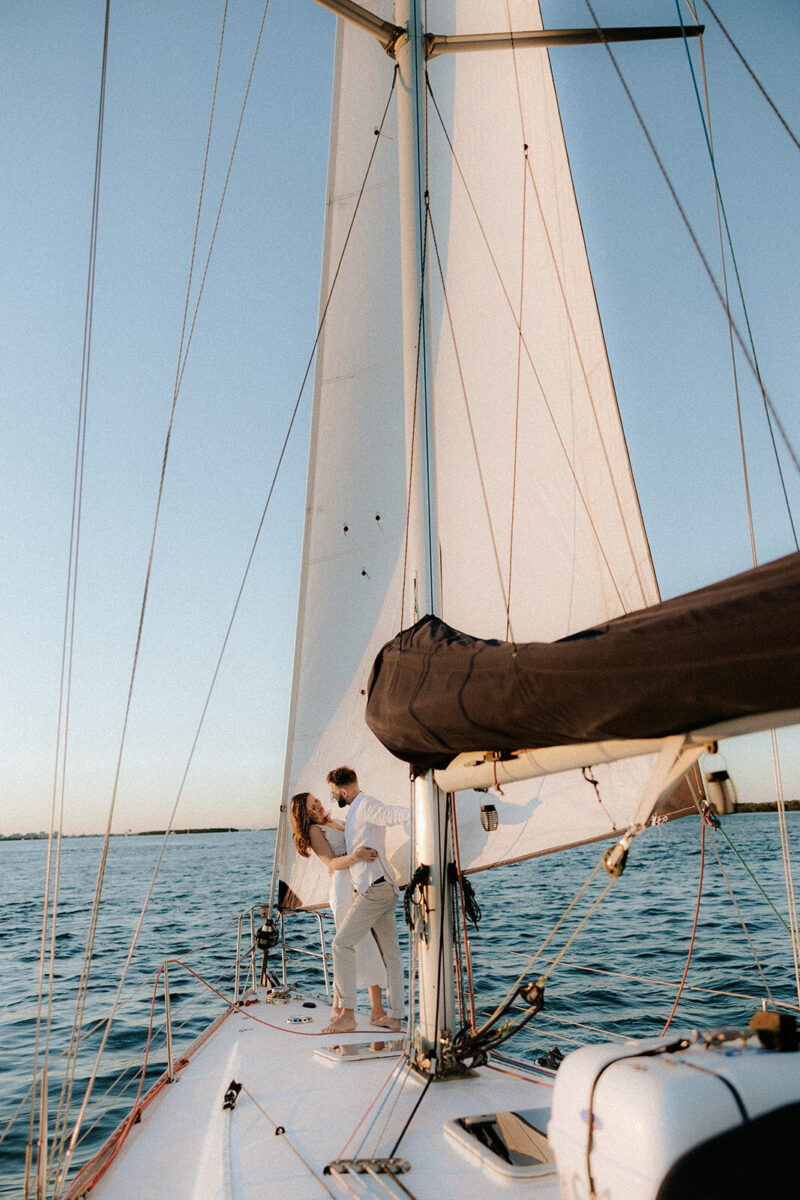 Sunset Sailing Photoshoot: The Ultimate Romantic Experience for Couples